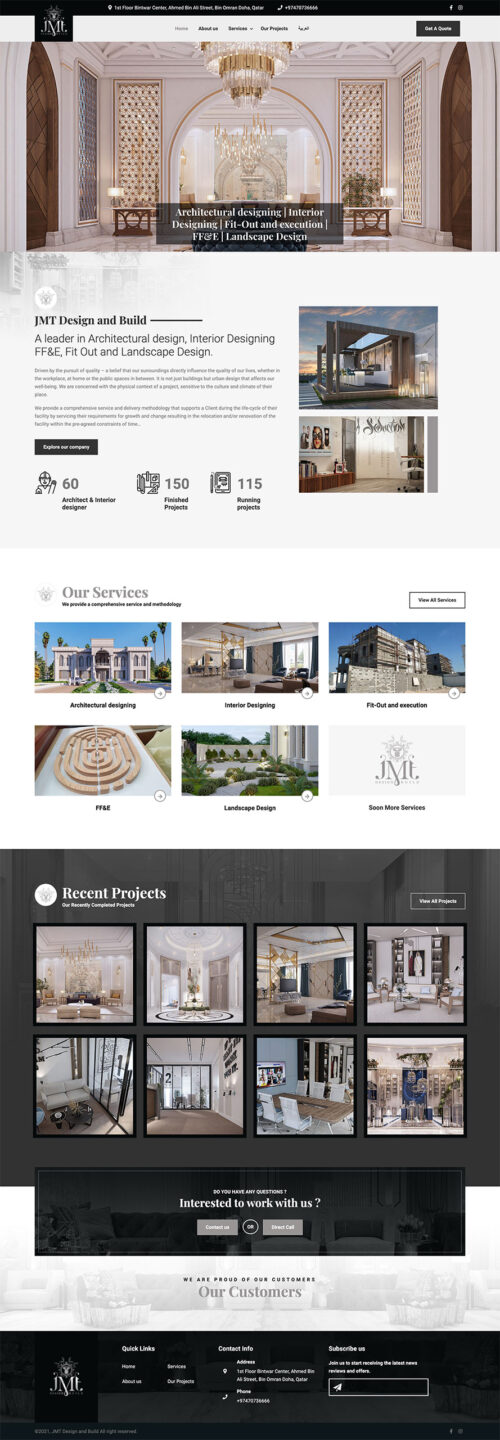 jmt-engineering - New Waves App Development Qatar